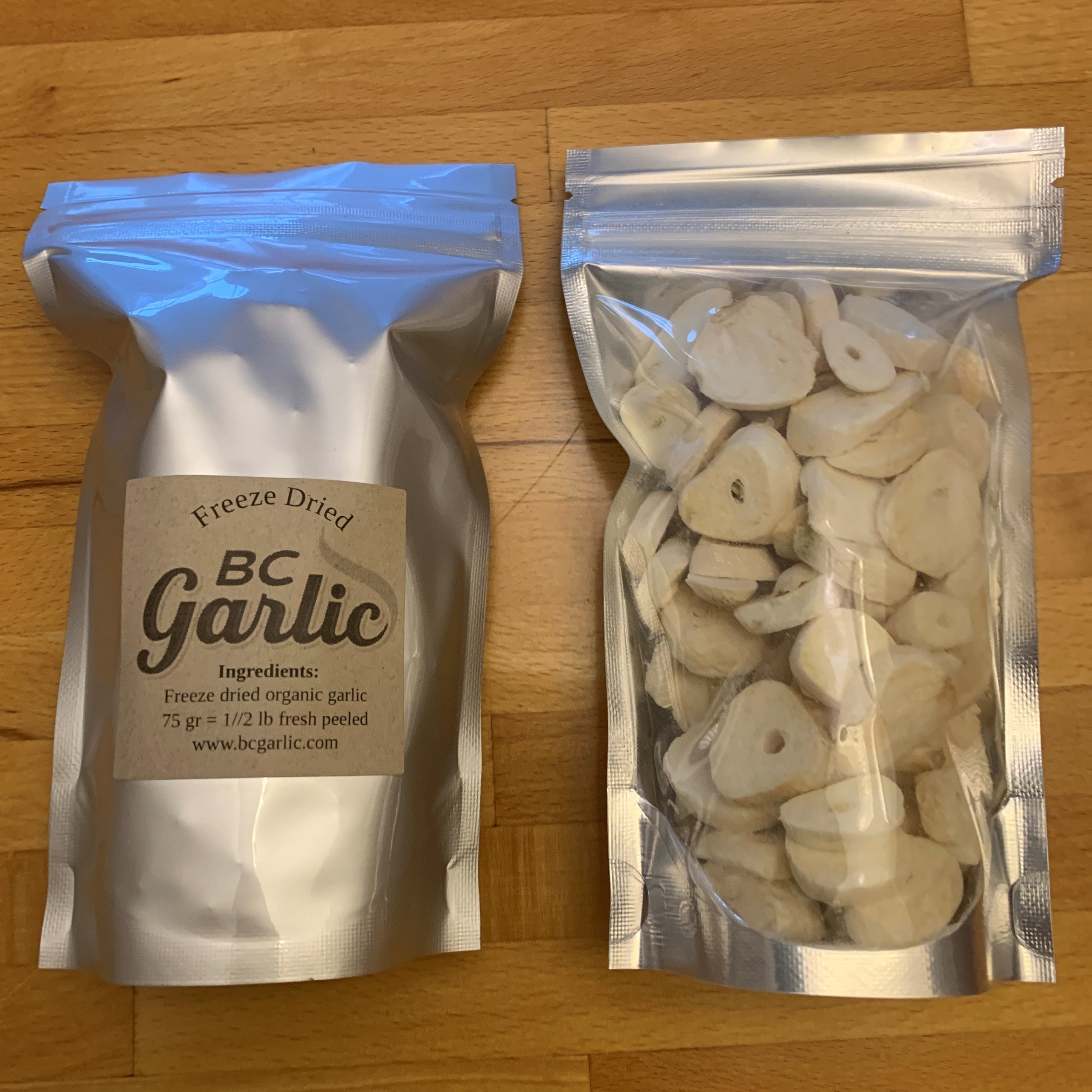 Freeze Dried Garlic-1 lbs | BC Garlic Growers Inc.